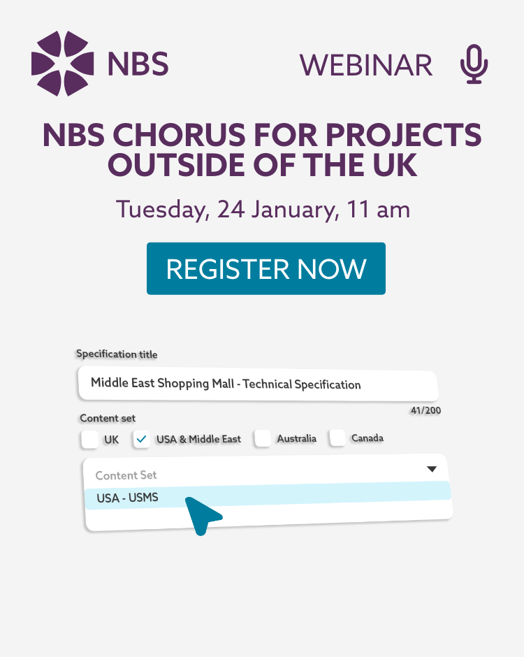 Using NBS for projects outside of the UK | NBS