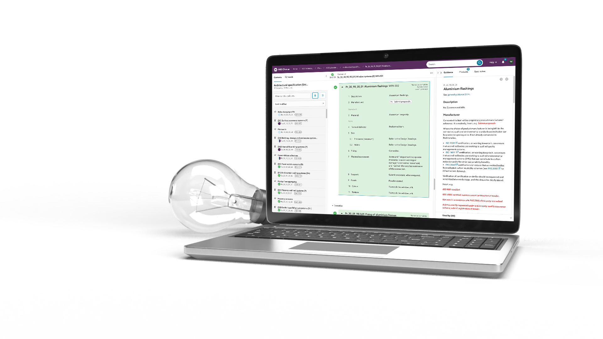 Specification Software | NBS | NBS
