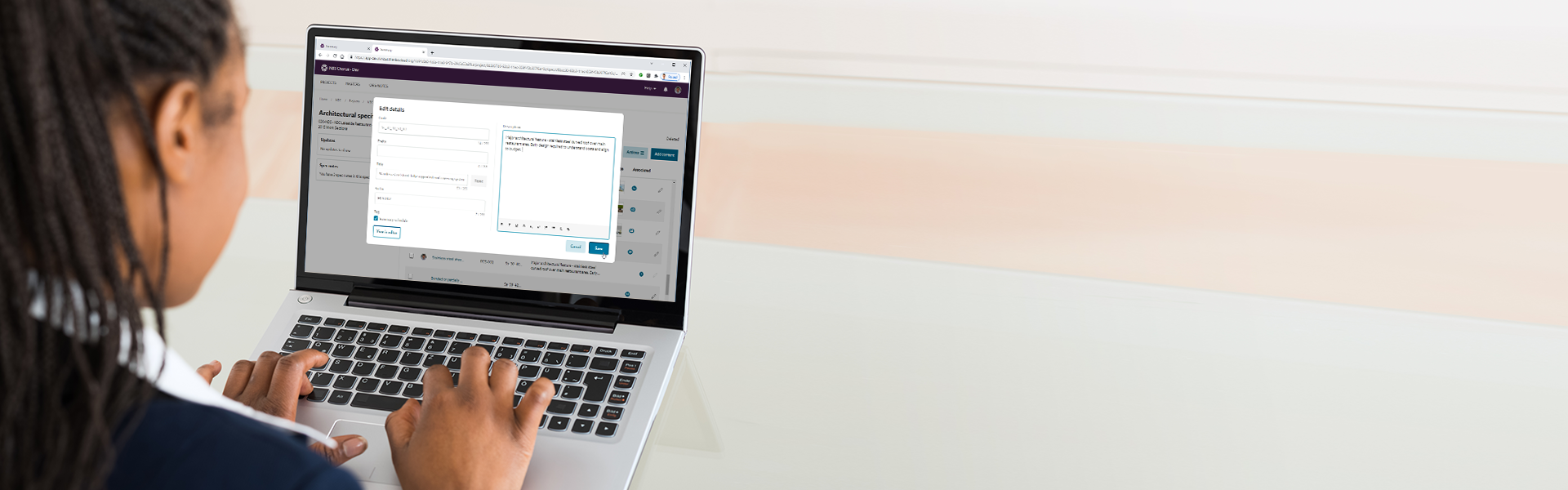 Summary schedules in NBS Chorus | NBS