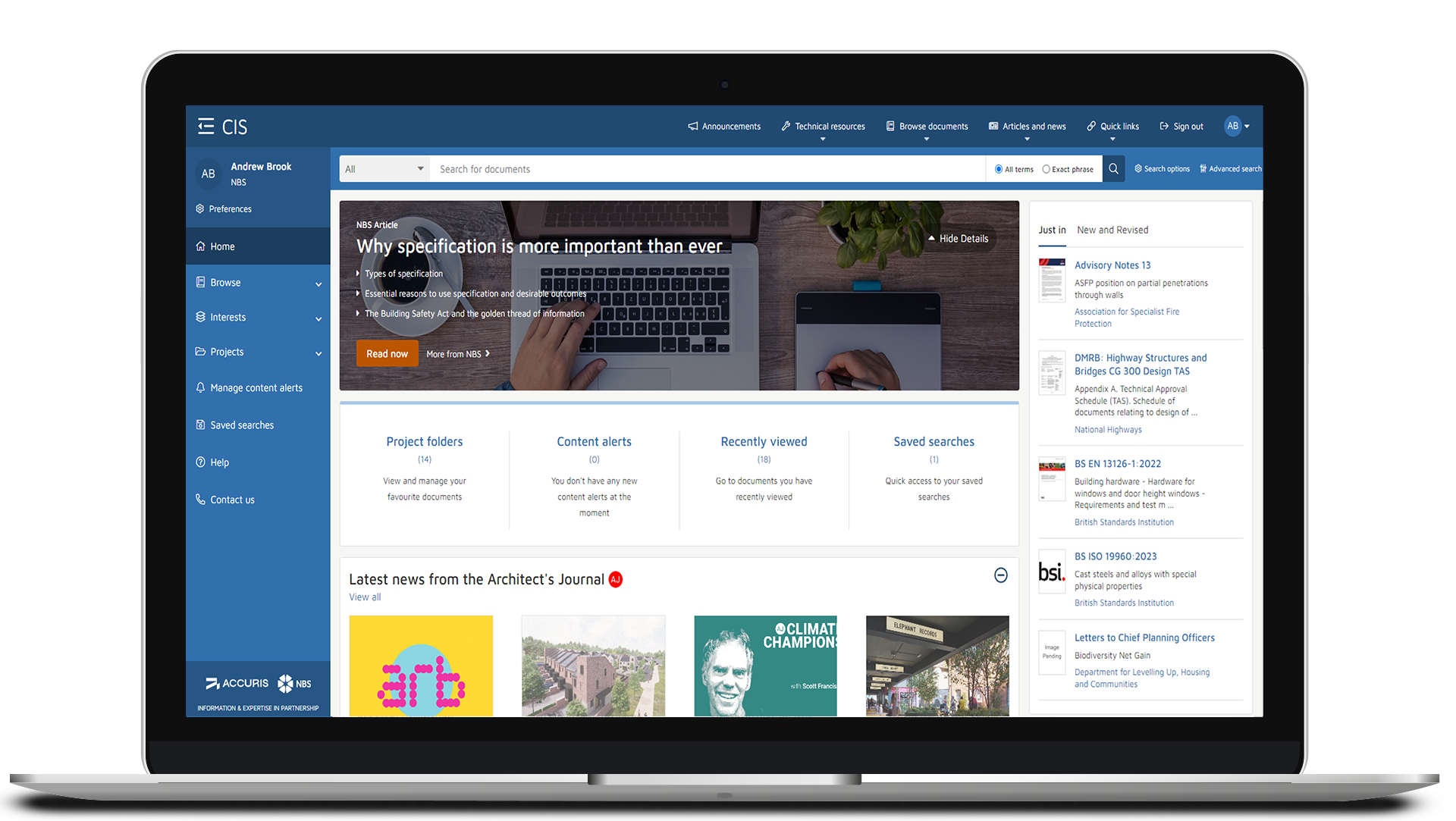 The Construction Information Service (CIS) | NBS